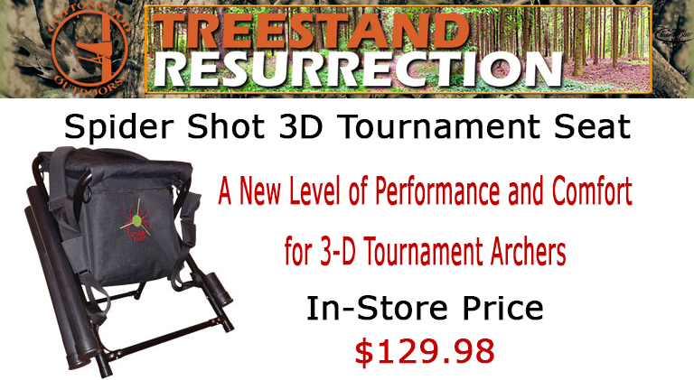 Spider Shot 3D Tournament Seat | Bow Hunters Supply Store